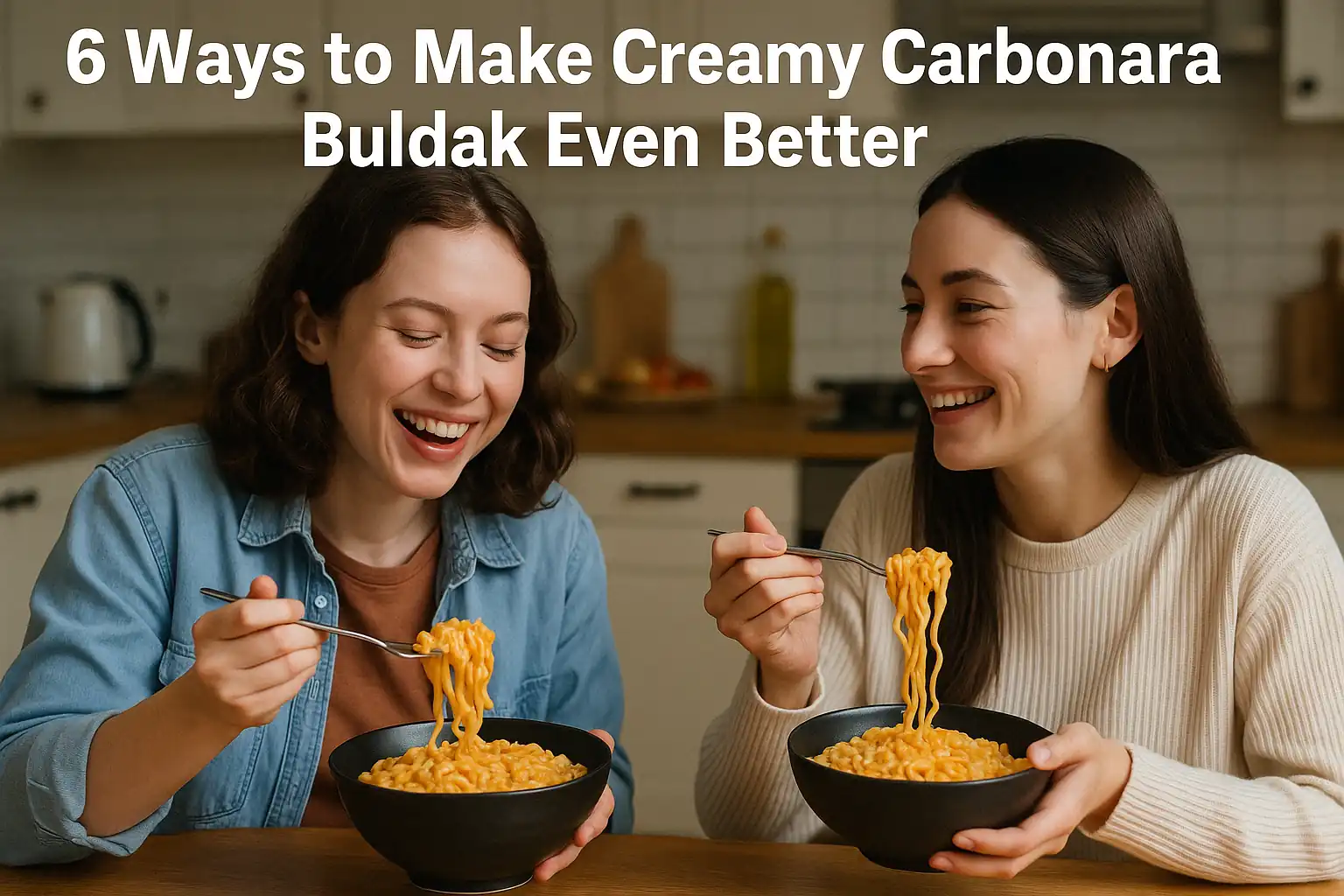 6 Ways To Make Creamy Carbonara Buldak Even Better