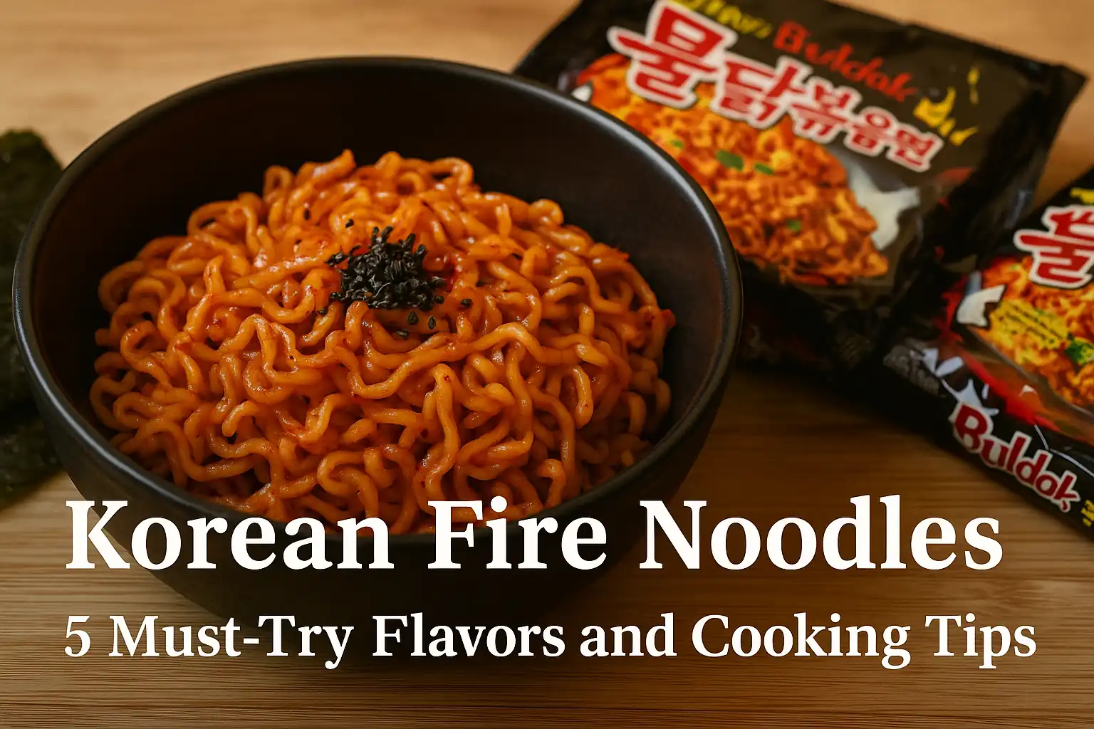 Korean Fire Noodles 5 Must Try Flavors And Cooking Tips