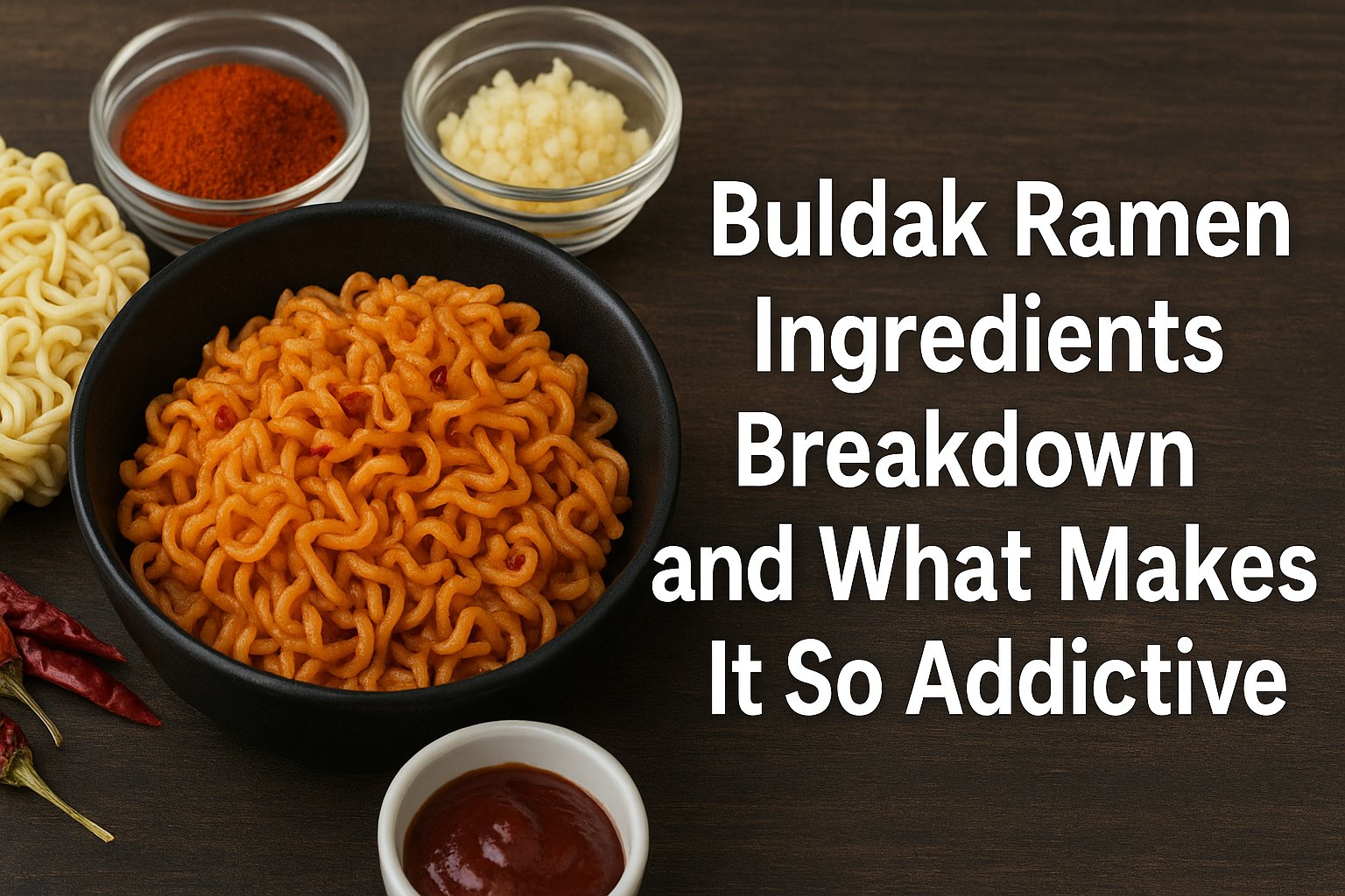 Buldak Ramen Ingredients Breakdown And What Makes It So Addictive