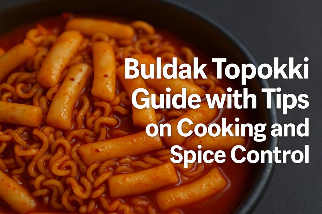 Buldak Topokki Guide With Tips On Cooking And Spice Control