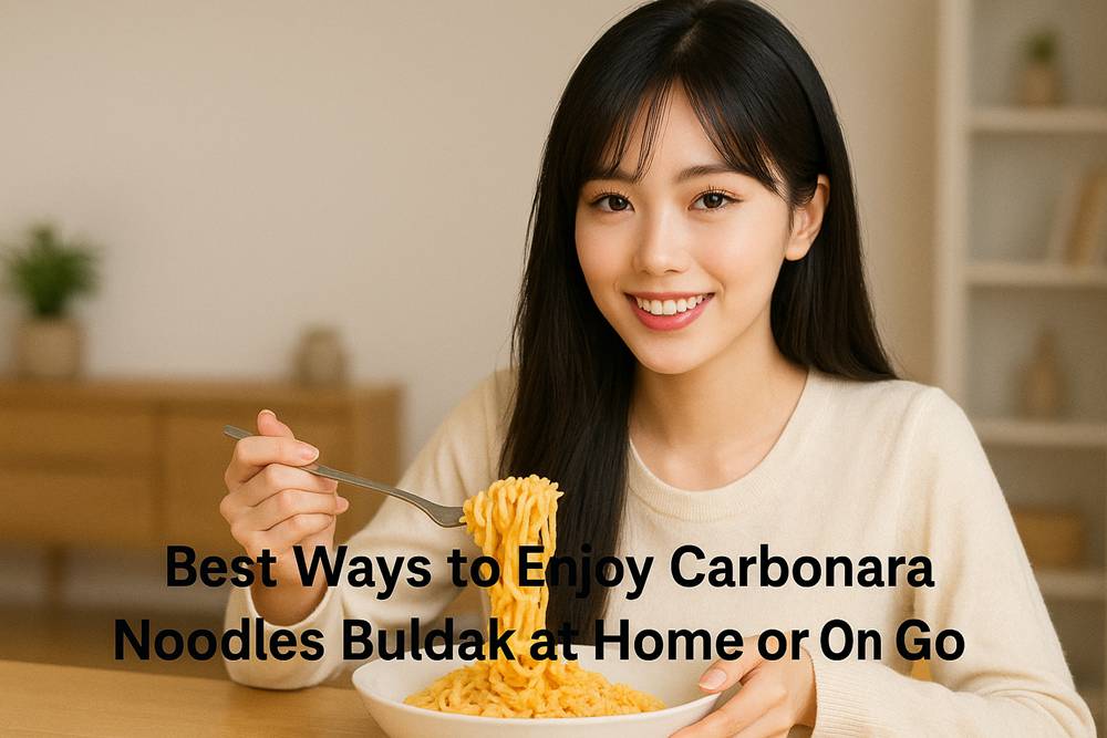 Best Ways To Enjoy Carbonara Noodles Buldak At Home Or On The Go