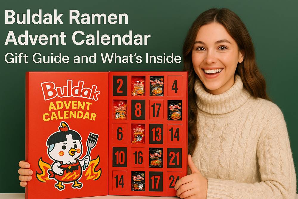 Buldak Ramen Advent Calendar Gift Guide And What’s Inside