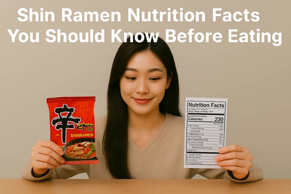 Shin Ramen Nutrition Facts You Should Know Before Eating
